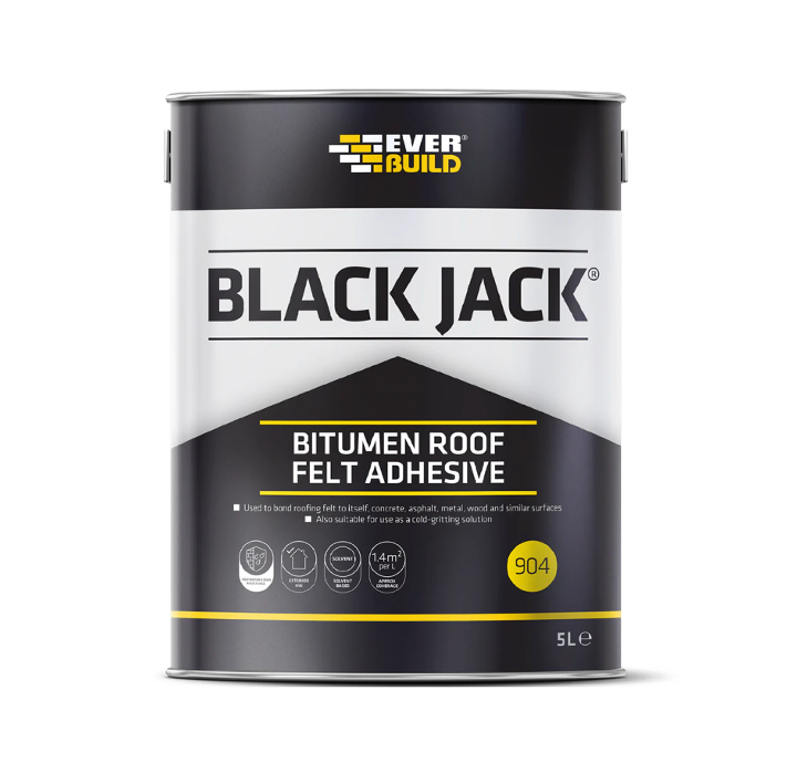 EverBuild 904 Black Jack Felt Adhesive at FixTrade.co.uk