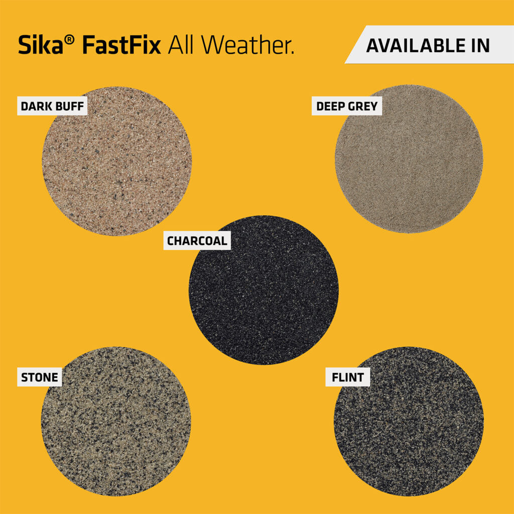 Sika FastFix All Weather Jointing Compound (Stone) | FixTrade.co.uk