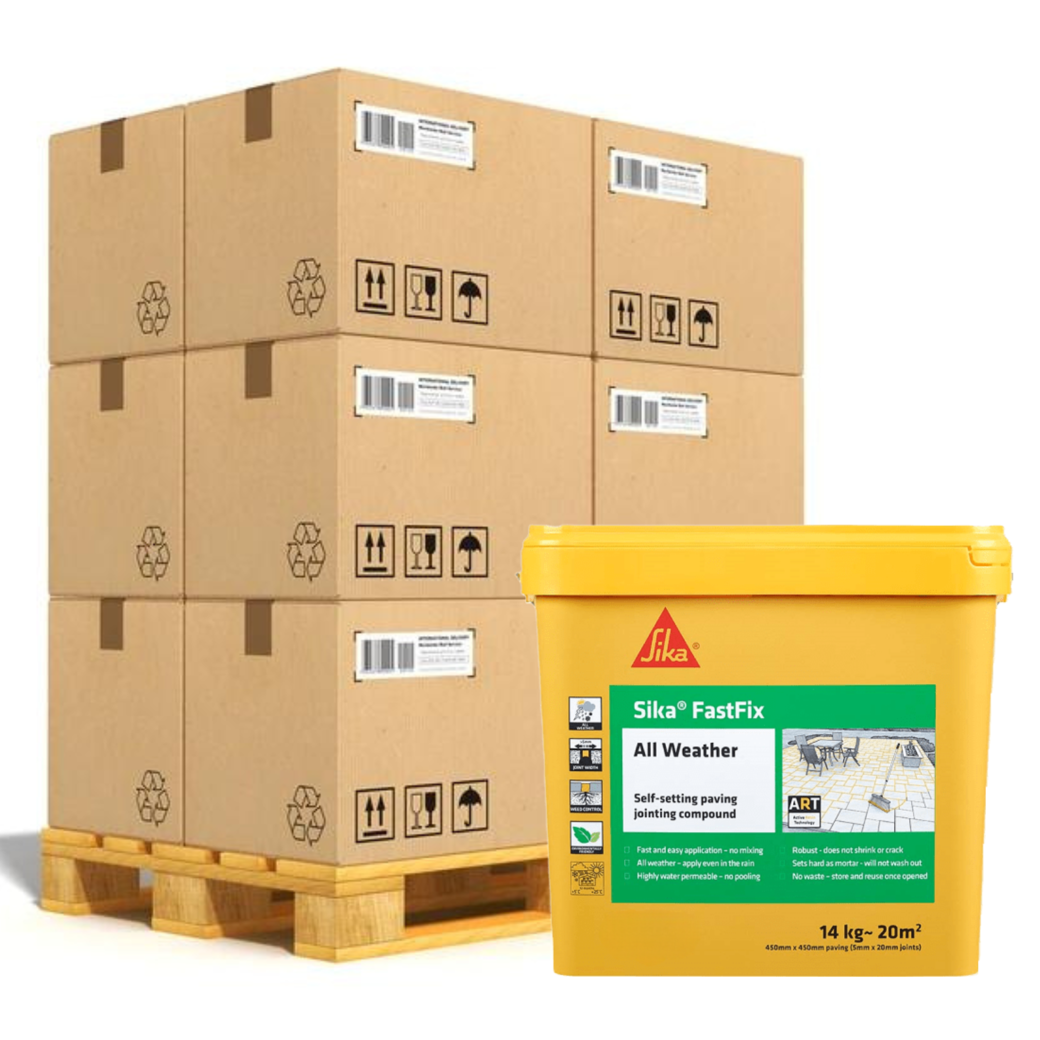 Sika FastFix All Weather Jointing Compound - Pallet Deal | FixTrade.co.uk