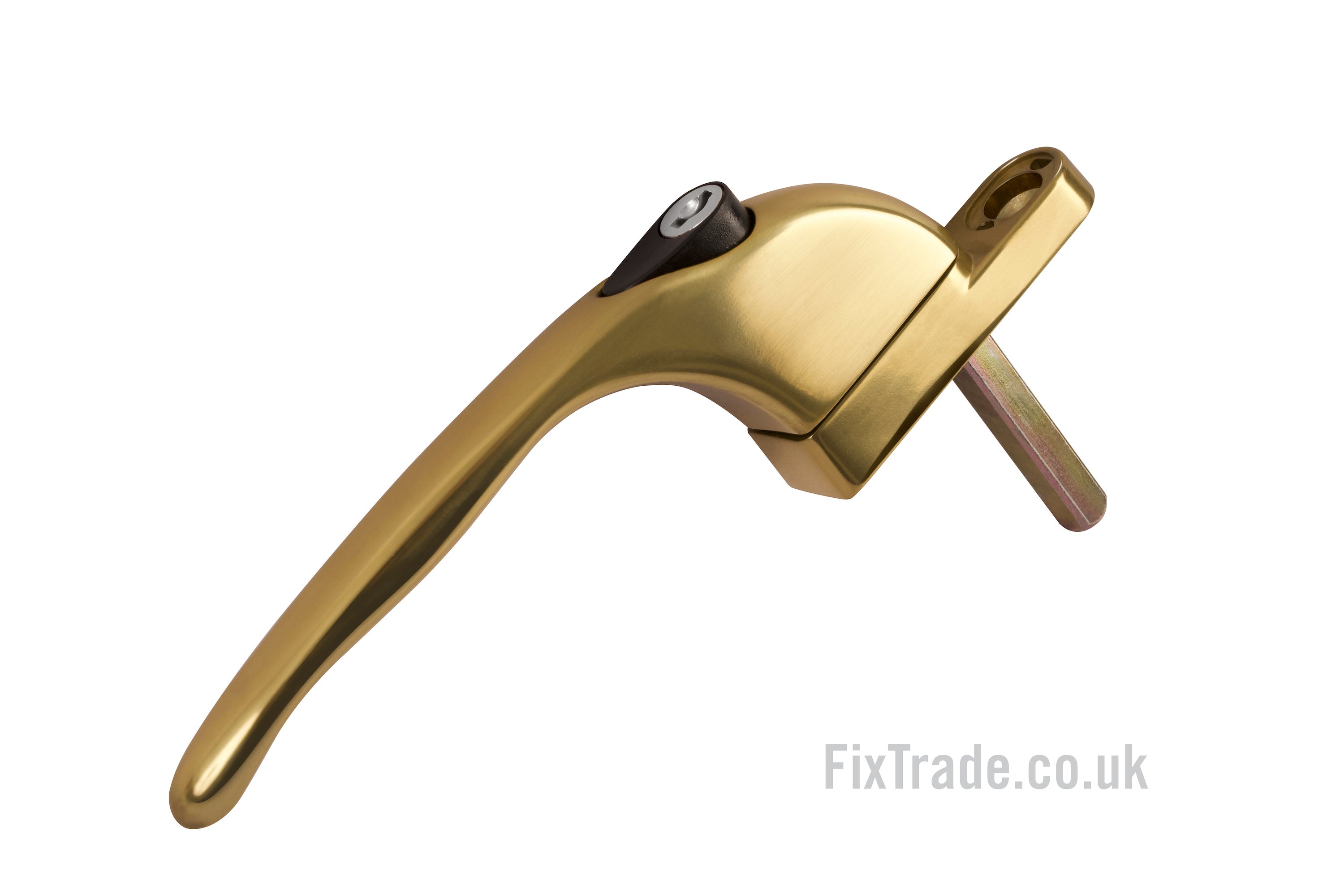 Yale uPVC Universal Inline Window Handle (Polished Gold) | FixTrade.co.uk